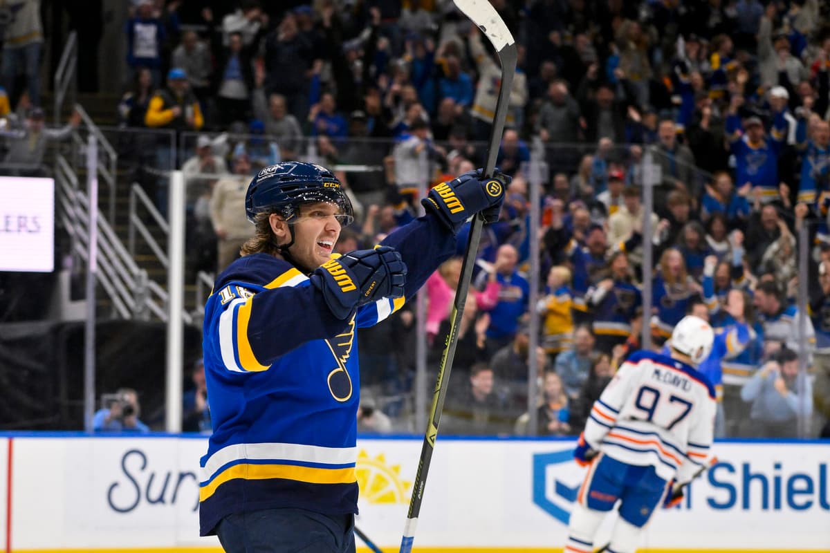 Oilers blow two-goal lead as Blues snap seven game losing streak: Recap ...