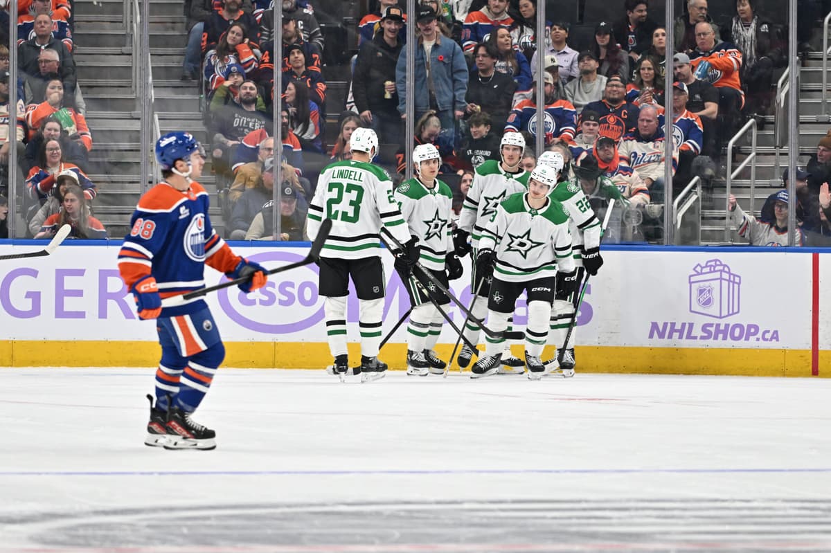 Oilers second home-ice stinker in November sees them lose 8-3 to Stars ...