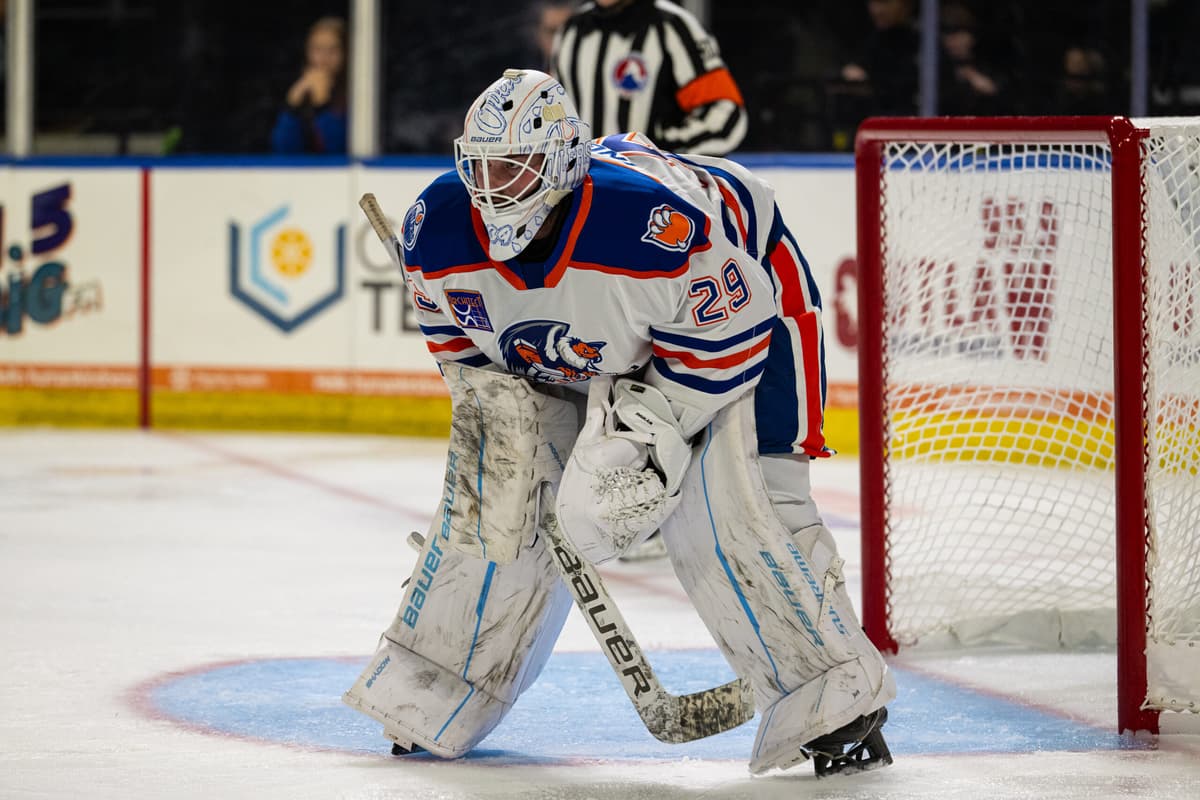 Scenes From Morning Skate: The very real possibility of Connor Ingram ...