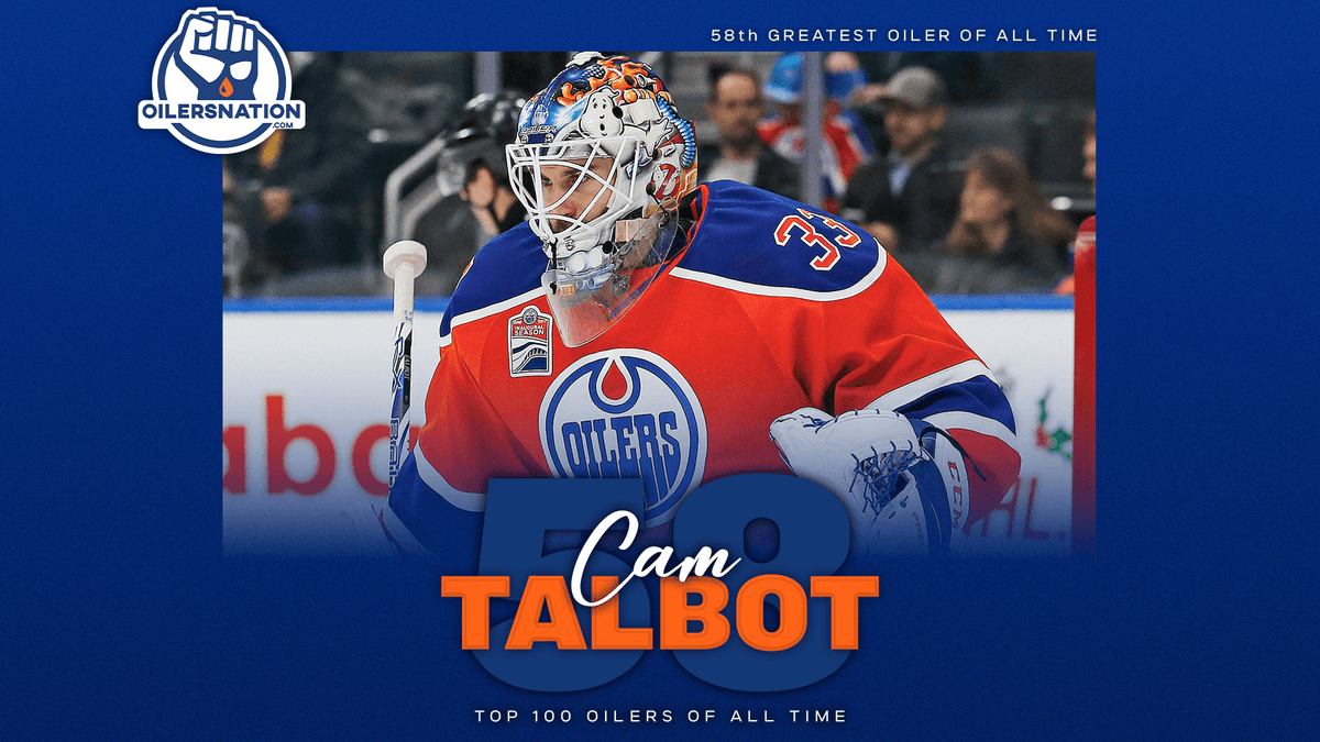 Top 100 Oilers: No. 58 — Cam Talbot