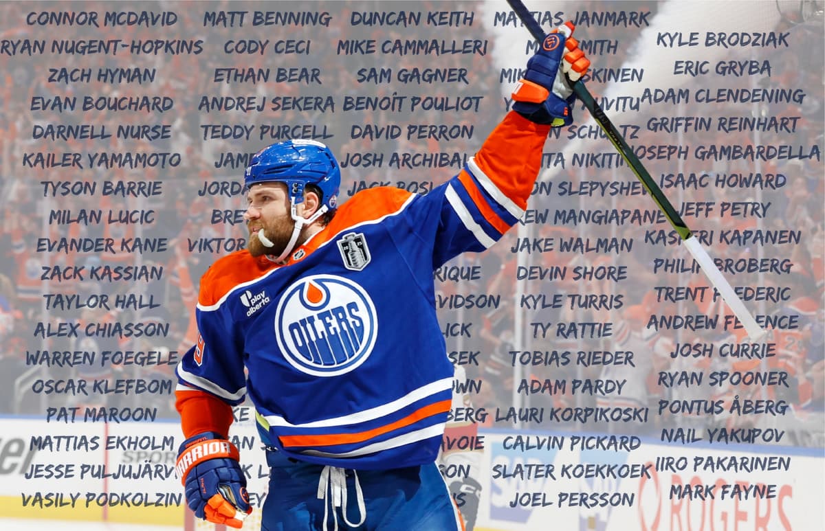 A look at every player who has helped Oilers’ Leon Draisaitl reach ...