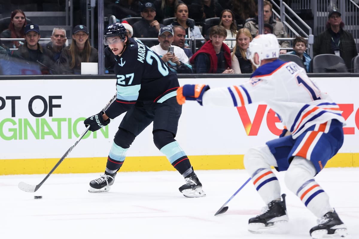 Oilers Notebook: Kraken’s Mason Marchment out for Thursday rematch ...