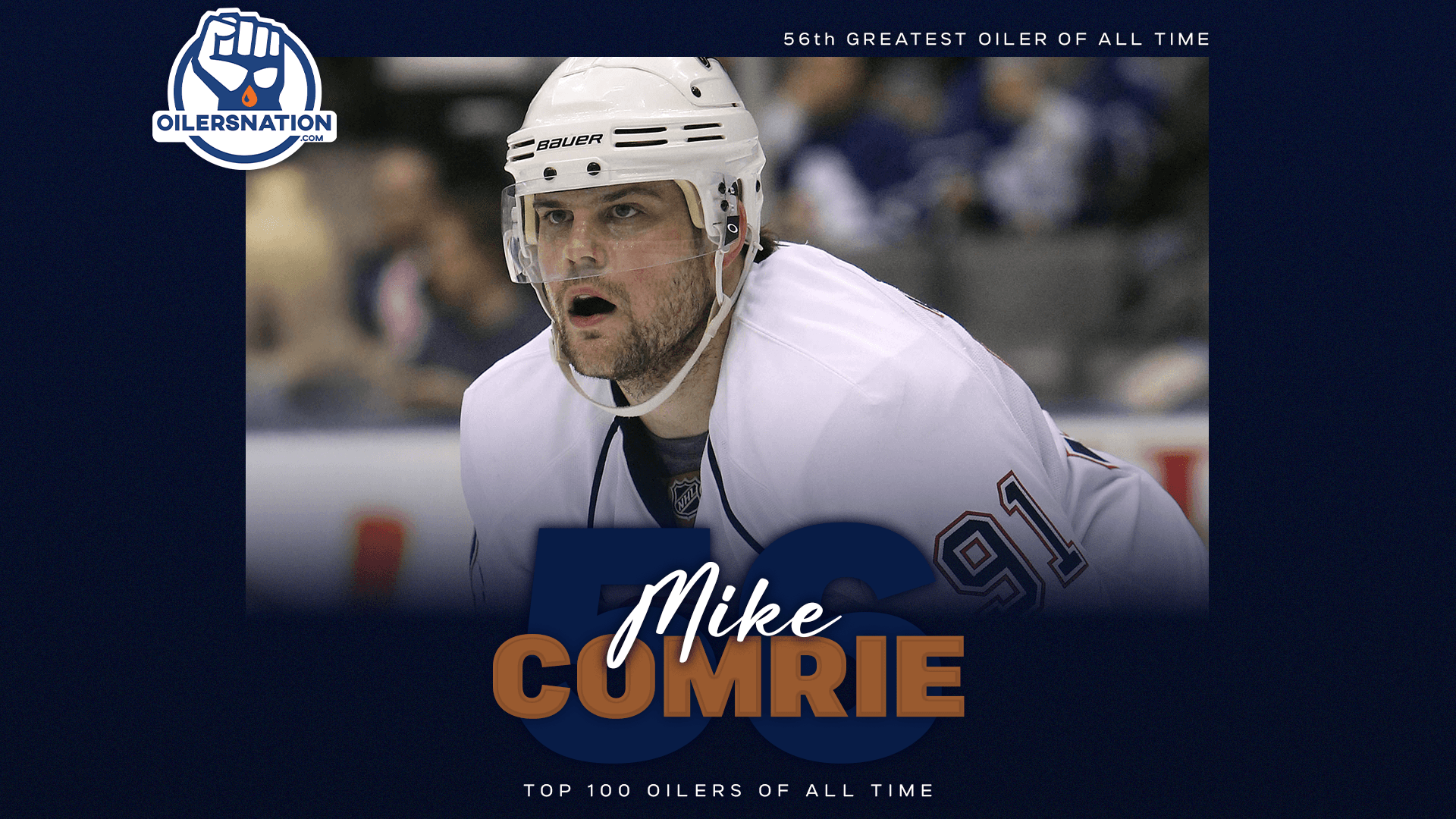 Top 100 Oilers: No. 56 – Mike Comrie