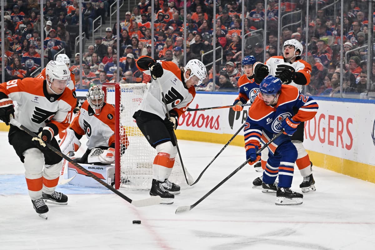 The Day After 42.0: Oilers breakup kid line after loss to Flyers