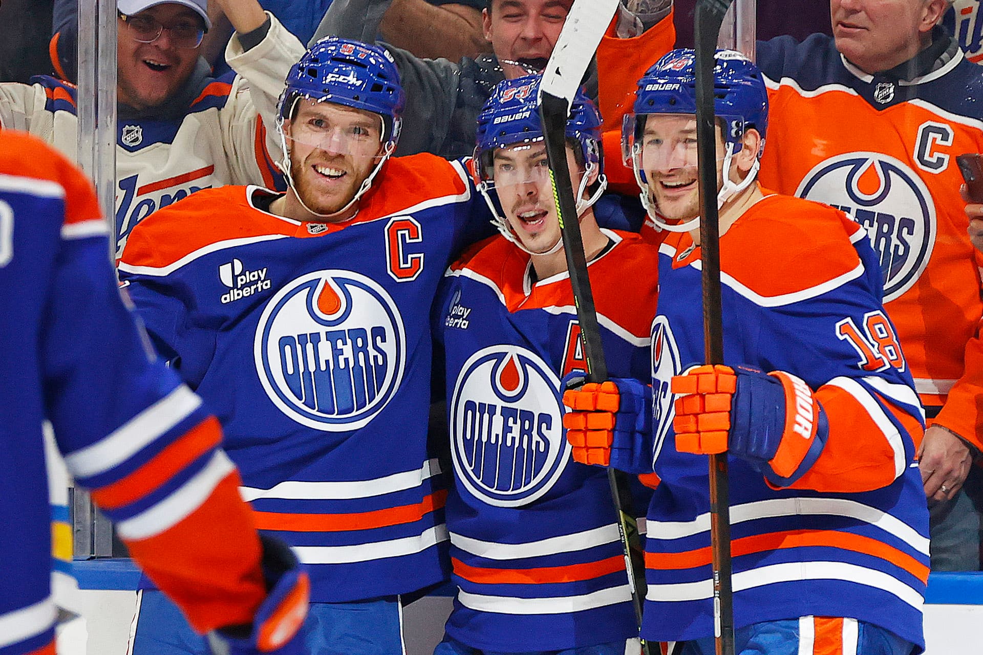 Nugent-Hopkins scores game-winning goal in 1,000th game as Oilers ...